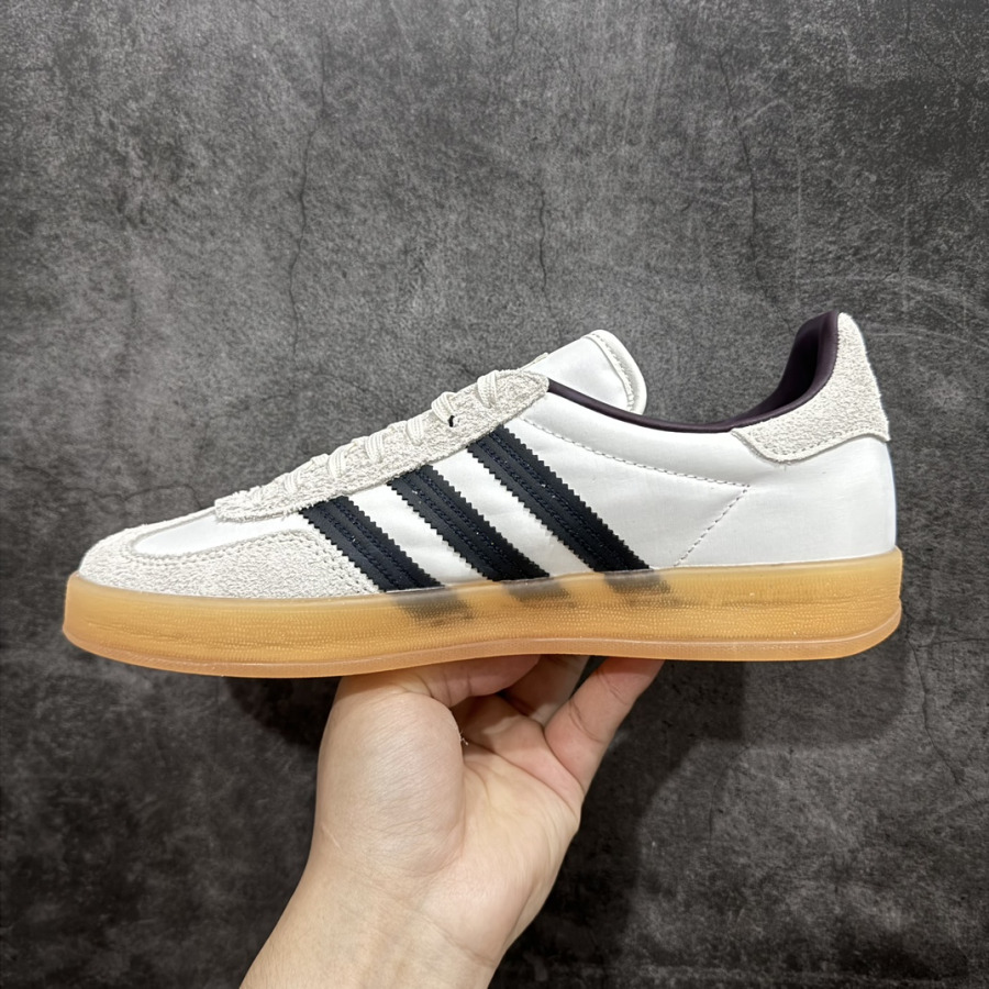 Hikari Shibata x Adidas Gazelle Indoor 'White Night Grey Gum ...
