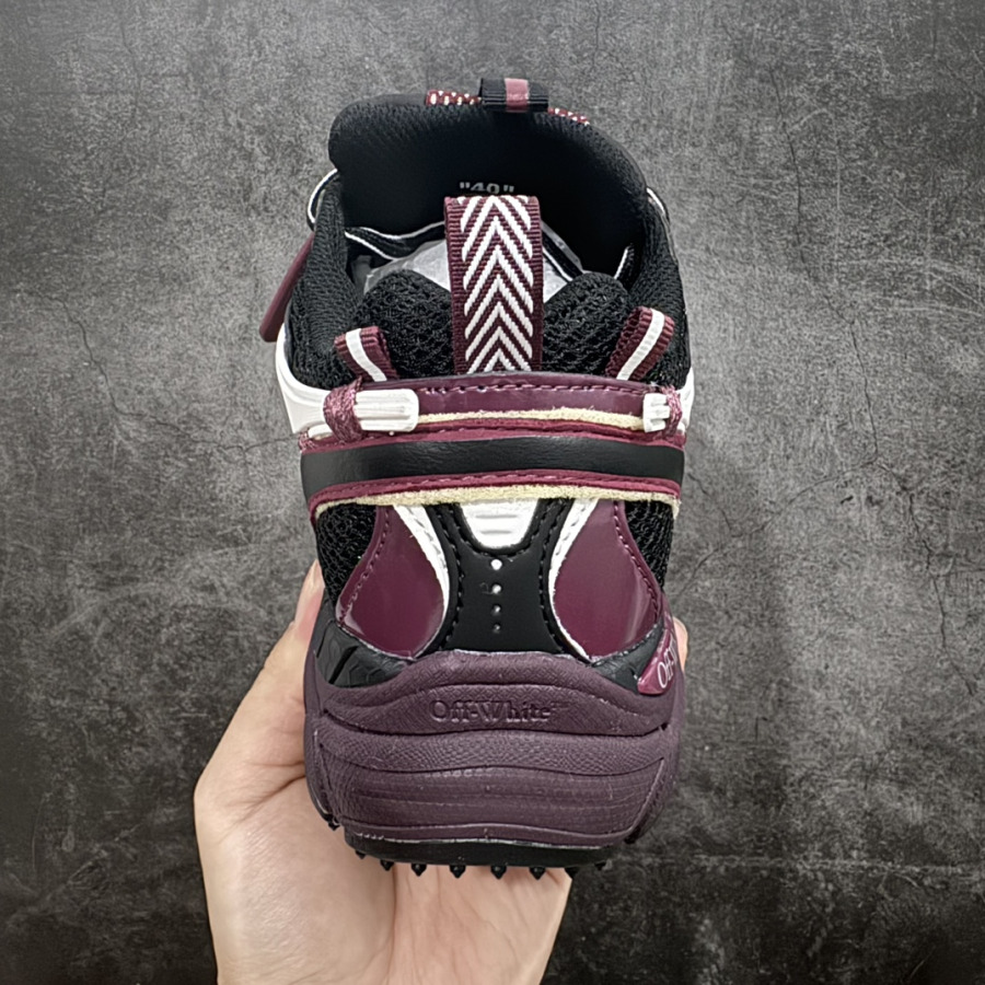 OFF-WHITE Be Right Back 'Burgundy' - SneakerCool.com