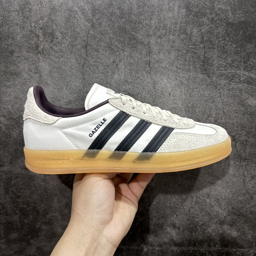 Hikari Shibata x Adidas Gazelle Indoor 'White Night Grey Gum ...