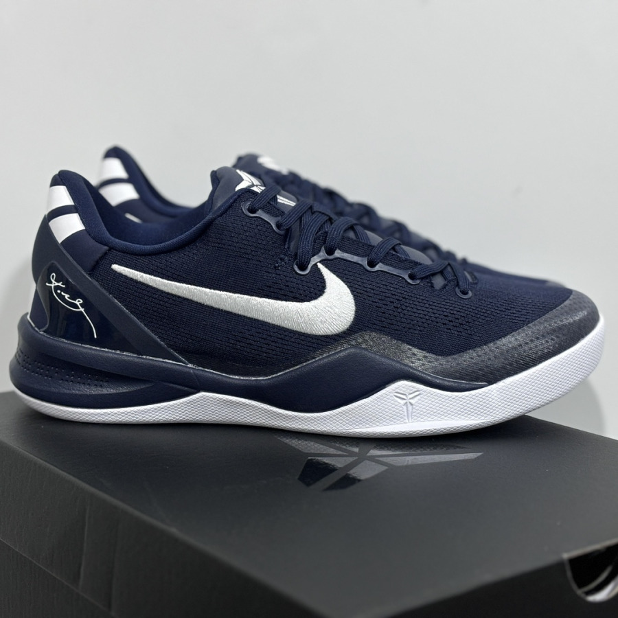Kobe 8 Protro 'College Navy' - SneakerCool.com