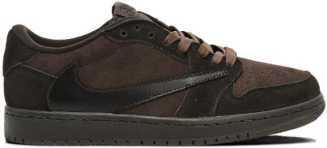 Travis Scott x Air Jordan 1 Low OG SP 'Velvet Brown' - SneakerCool.com