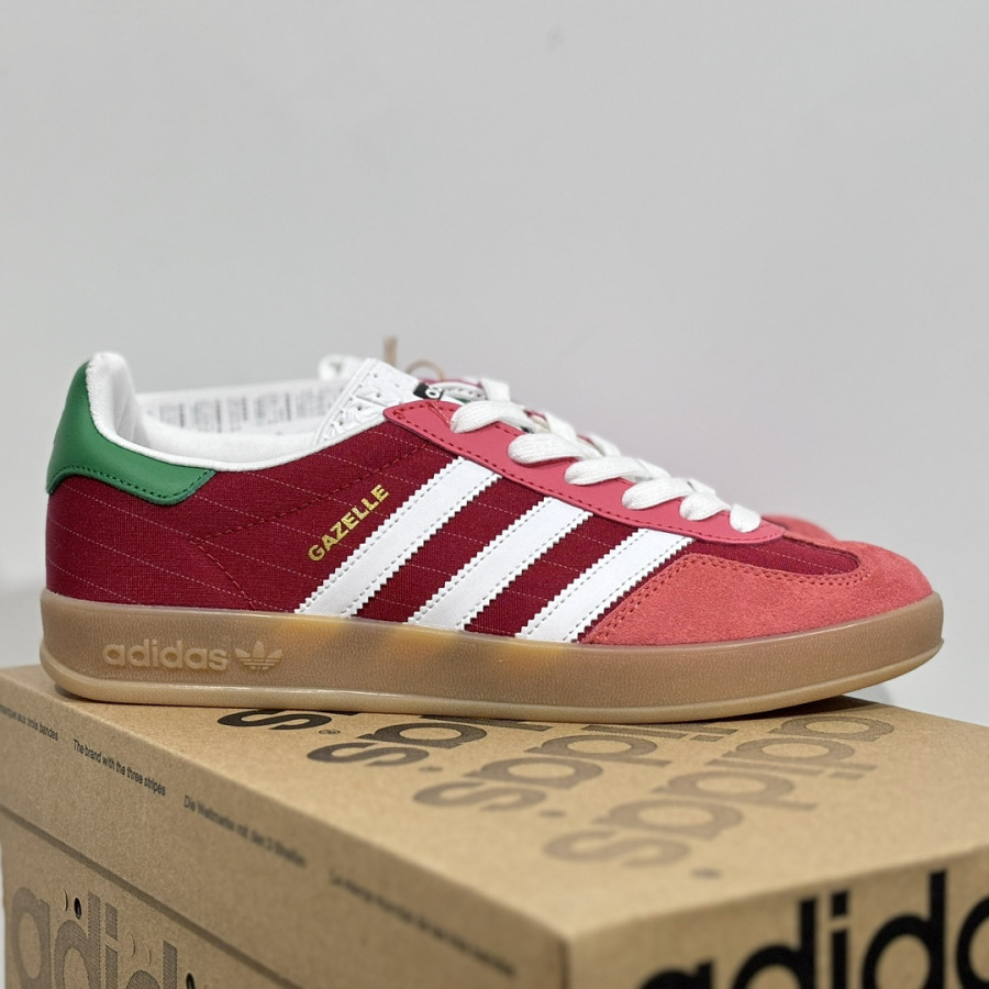 Adidas Gazelle Indoor 'Olympic Pack - Red' - SneakerCool.com