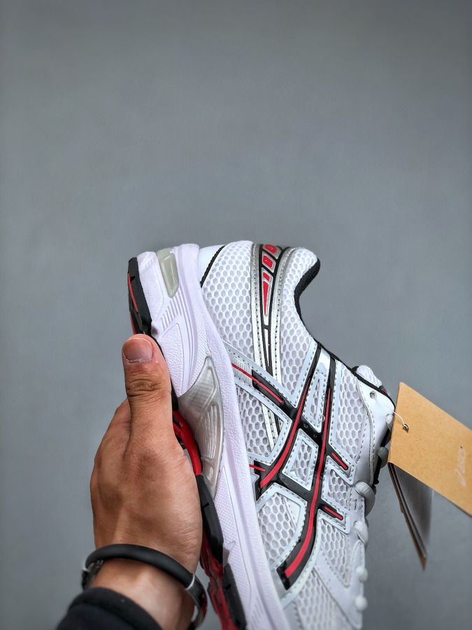 ASICS Gel 1130 'White Electric Red' - SneakerCool.com