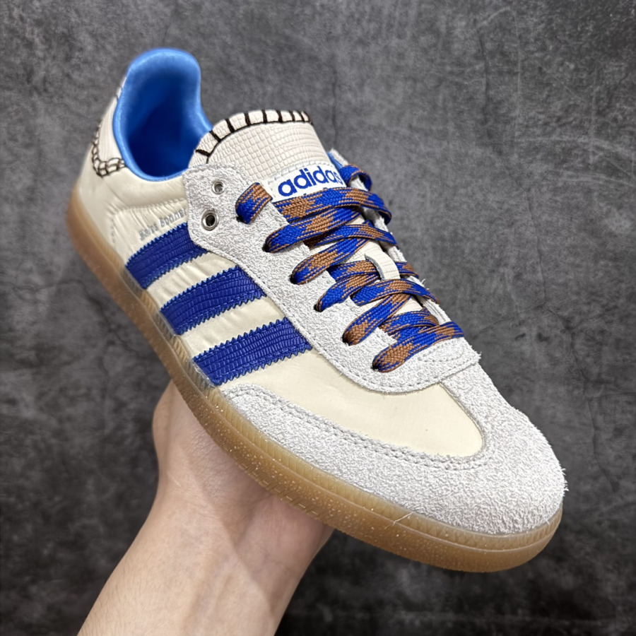 Wales Bonner x Adidas Samba Nylon 'Wonder Clay Royal Blue ...