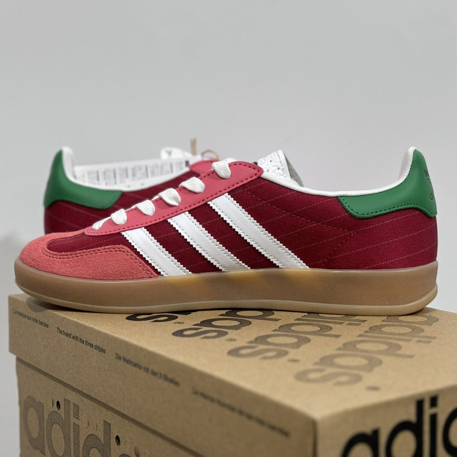 Adidas Gazelle Indoor 'Olympic Pack - Red' - SneakerCool.com