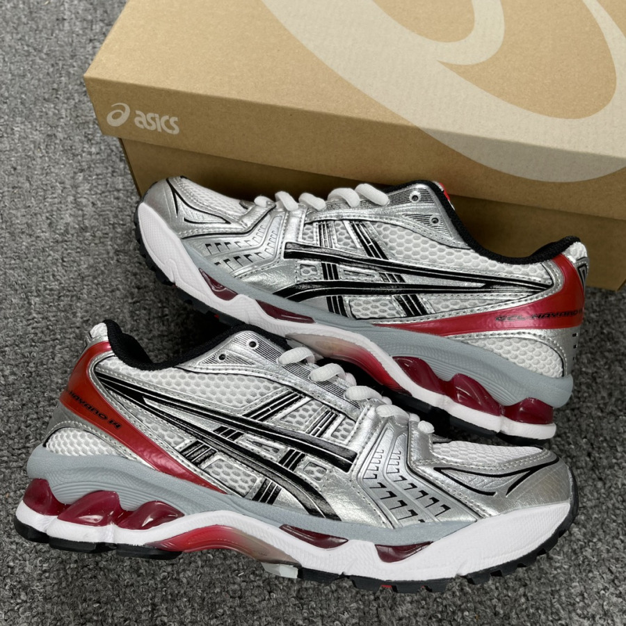 ASICS Gel Kayano 14 'Classic Red' - SneakerCool.com