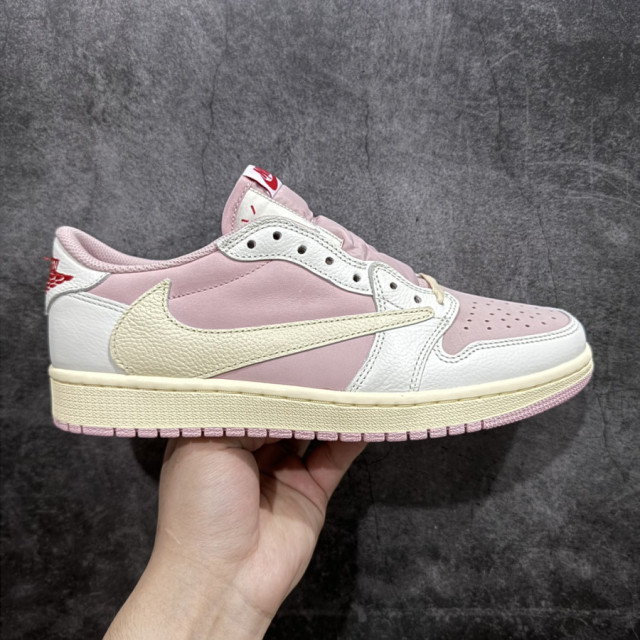 Travis Scott x Air Jordan 1 Low Travis Scott 'Pink' - SneakerCool.com