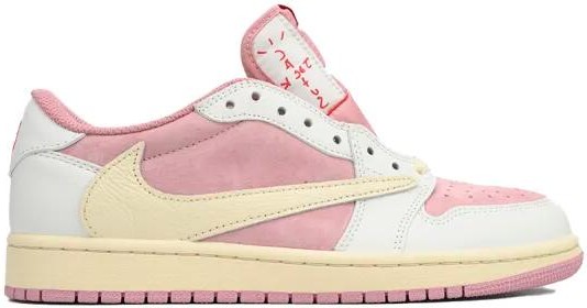 Travis Scott x Air Jordan 1 Low Travis Scott 'Pink' - SneakerCool.com