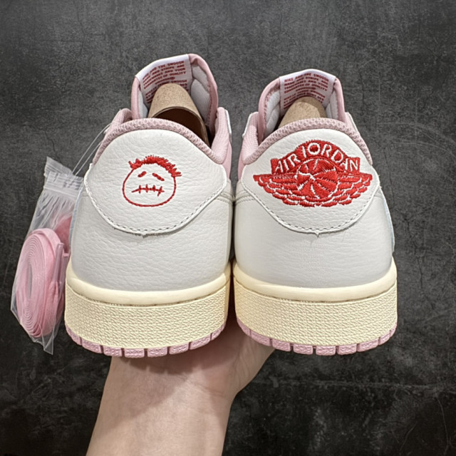 Travis Scott x Air Jordan 1 Low Travis Scott 'Pink' - SneakerCool.com
