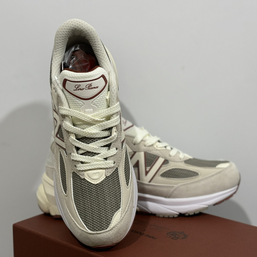 Loro Piana x New Balance 990v6 Made in USA 'Raw Cashew' - SneakerCool.com