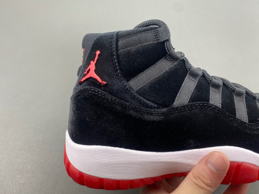 Air Jordan 11 Retro 'Bred Velvet' - SneakerCool.com