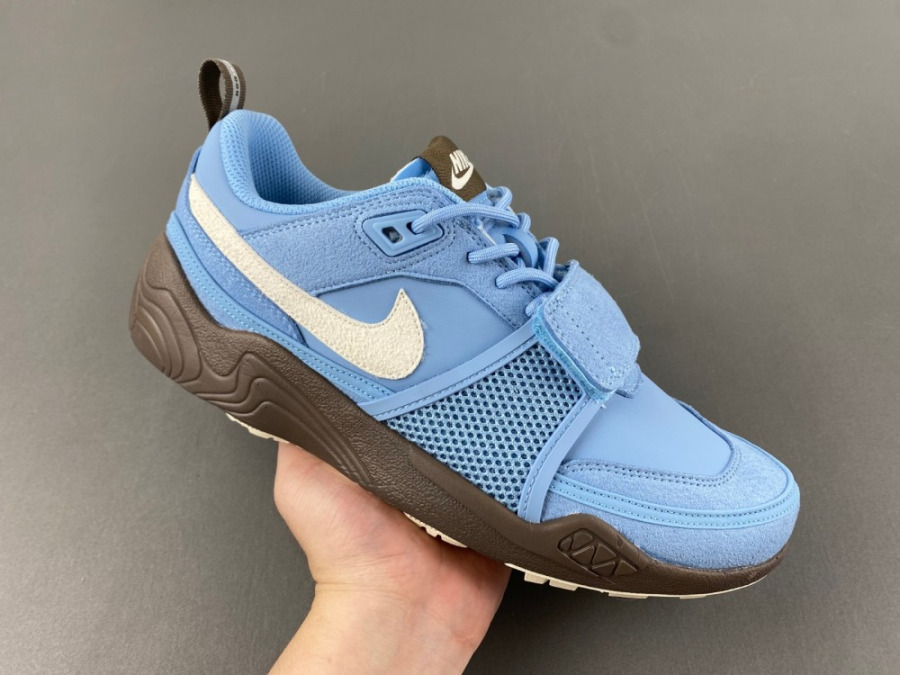 Travis Scott x Nike Zoom Field Jaxx SP ' Leche Blue' - SneakerCool.com