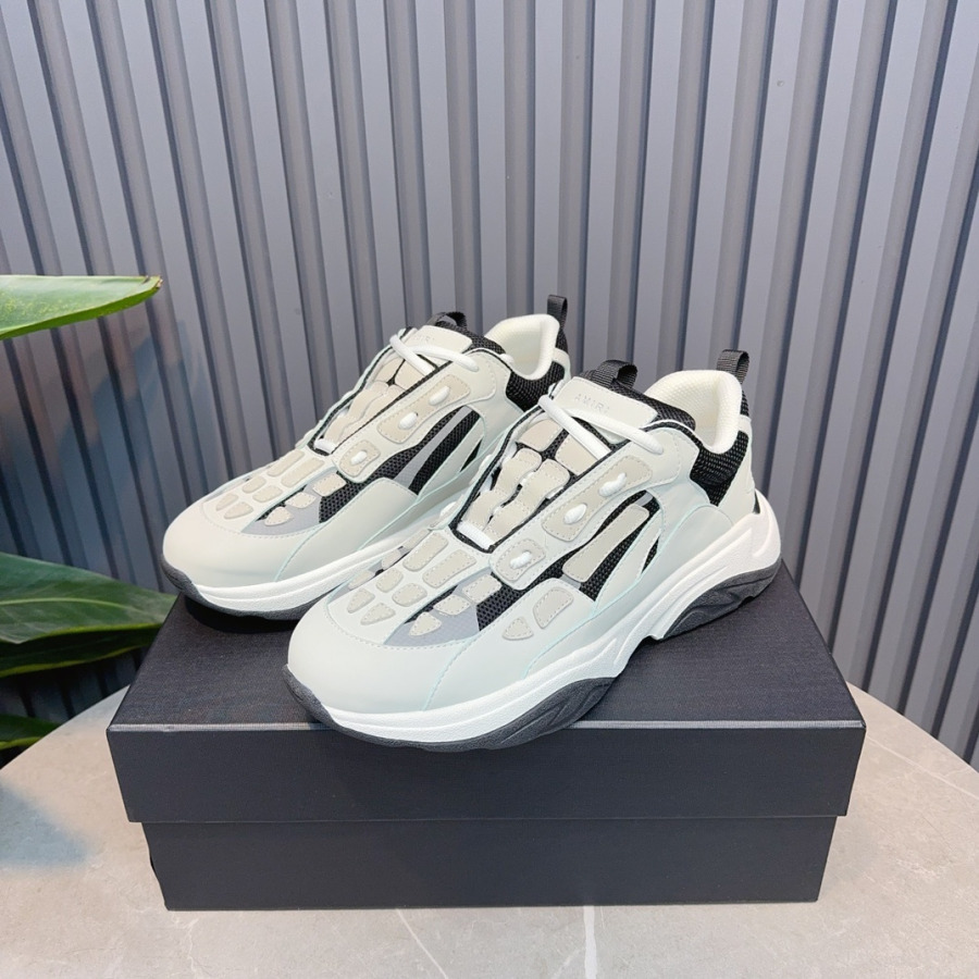 Amiri Bone Runner 'Black White' - SneakerCool.com