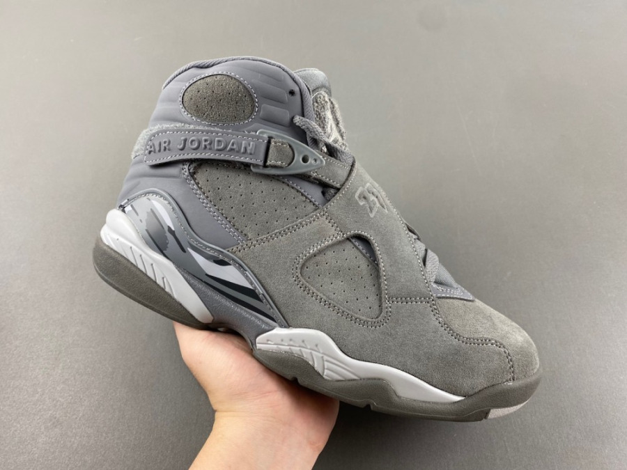 Air Jordan 8 Retro 'Cool Grey' - SneakerCool.com