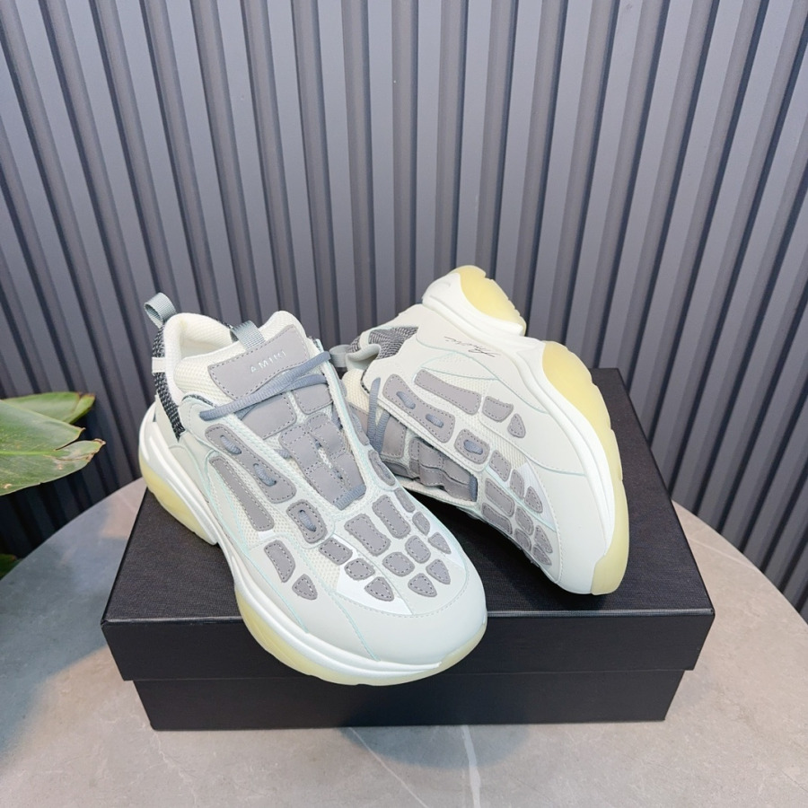 Amiri Bone Runner 'Alabaster Grey' - SneakerCool.com