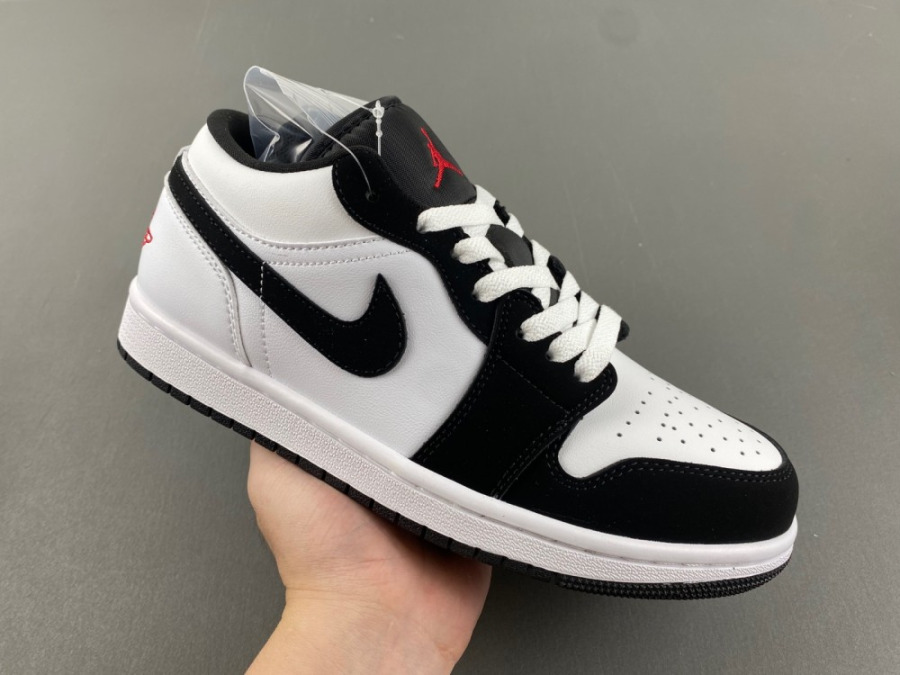 Air Jordan 1 Low GS 'Panda Toe' - SneakerCool.com