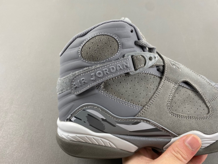 Air Jordan 8 Retro 'Cool Grey' - SneakerCool.com