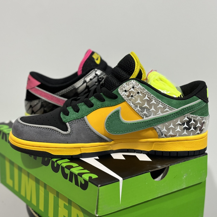 Dunk Low 'What the Duck - University of Oregon Home' PE - SneakerCool.com