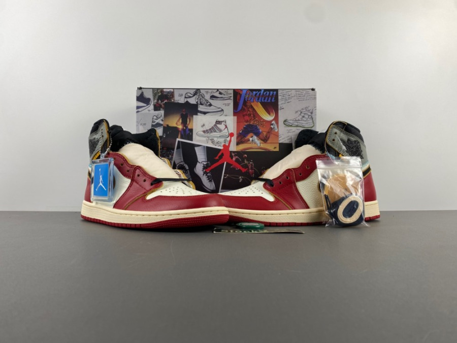 Union LA x Air Jordan 1 Retro High OG SP 'Chicago Shadow' - SneakerCool.com