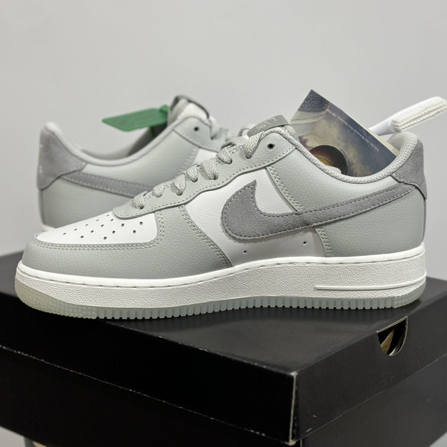 Nike Air Force 1 '07 LV8 'Light Silver Pumice' - SneakerCool.com