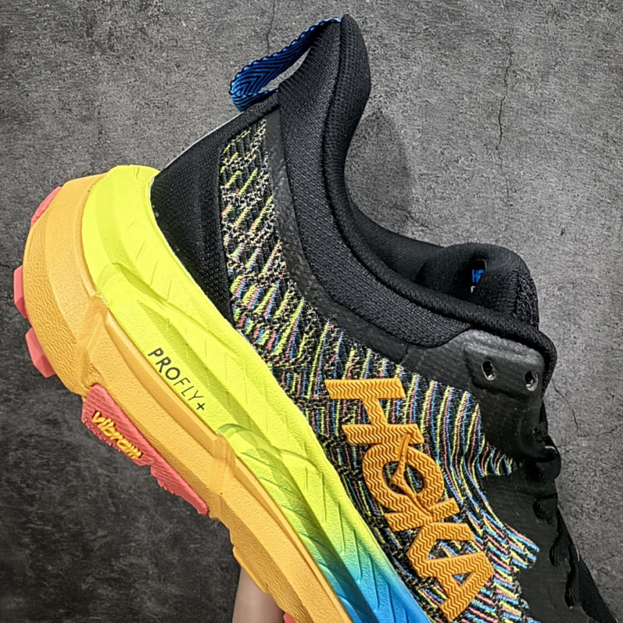Hoka One One Mafate Speed 4 'Black Multi-Color' - SneakerCool.com
