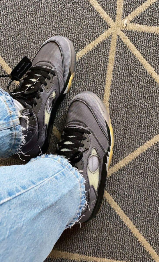 Off-White x Air Jordan 5 Retro SP 'Muslin' - SneakerCool.com