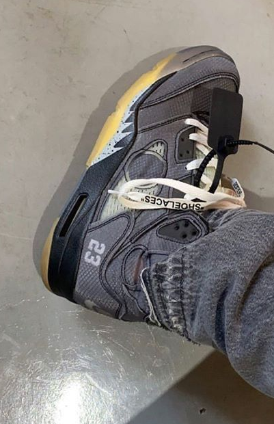 Off-White x Air Jordan 5 Retro SP 'Muslin' - SneakerCool.com