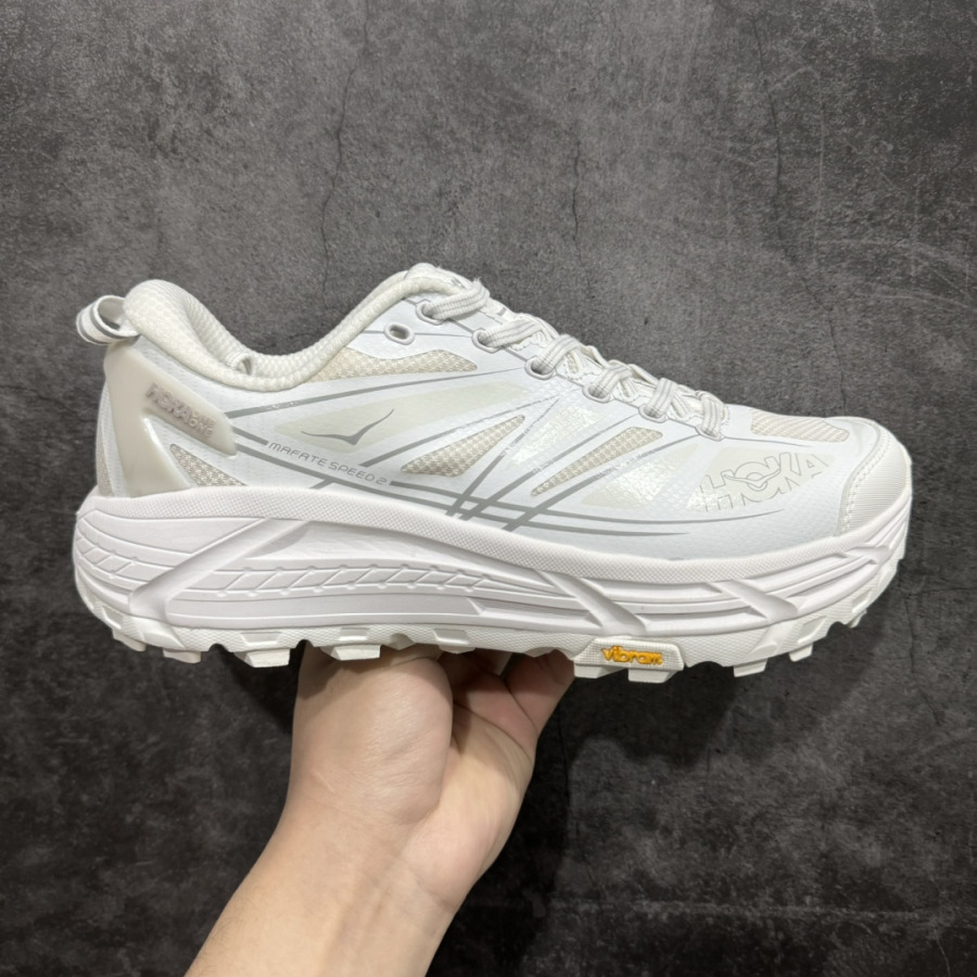Hoka One One Mafate Speed 2 'White Lunar Rock' - SneakerCool.com