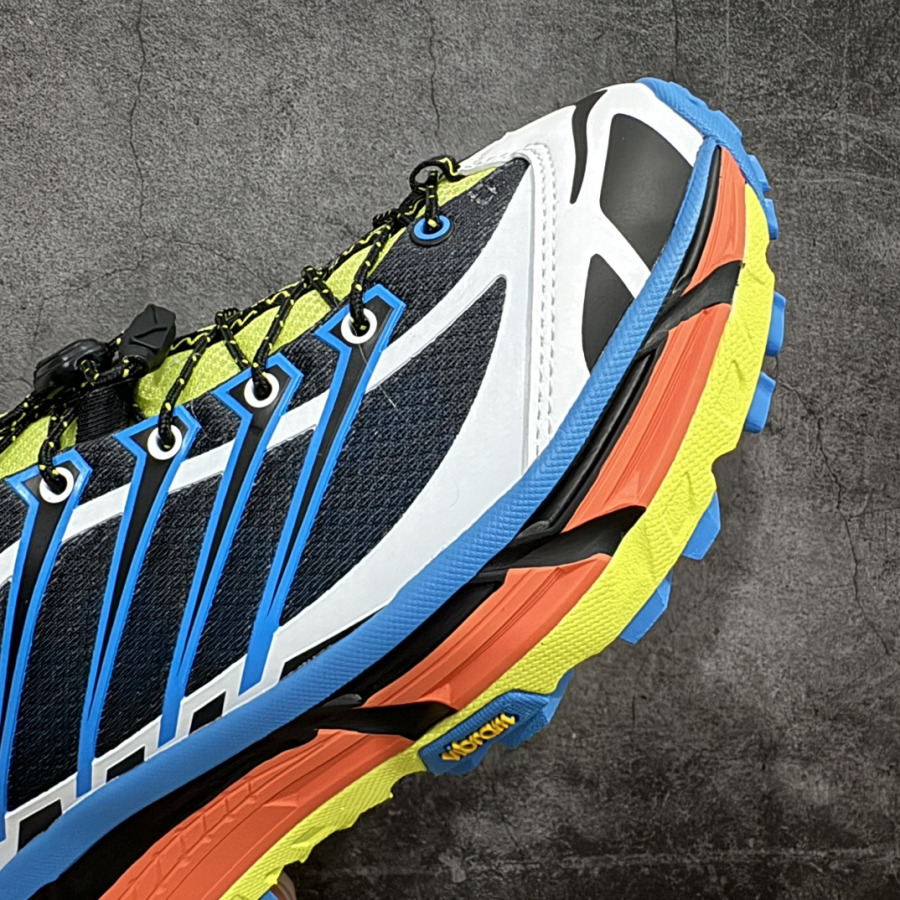 Hoka One One Mafate Three2 'Black Diva Blue Orange' - SneakerCool.com