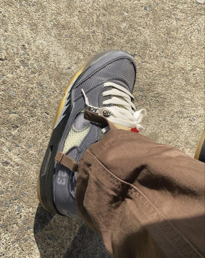 Off-White x Air Jordan 5 Retro SP 'Muslin' - SneakerCool.com