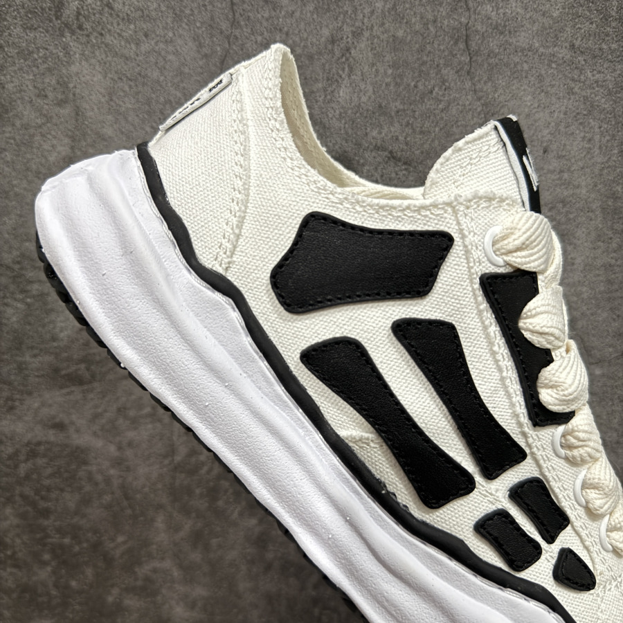 Maison MIHARA YASUHIRO x AMIRI MMY Bones 'Black' - SneakerCool.com