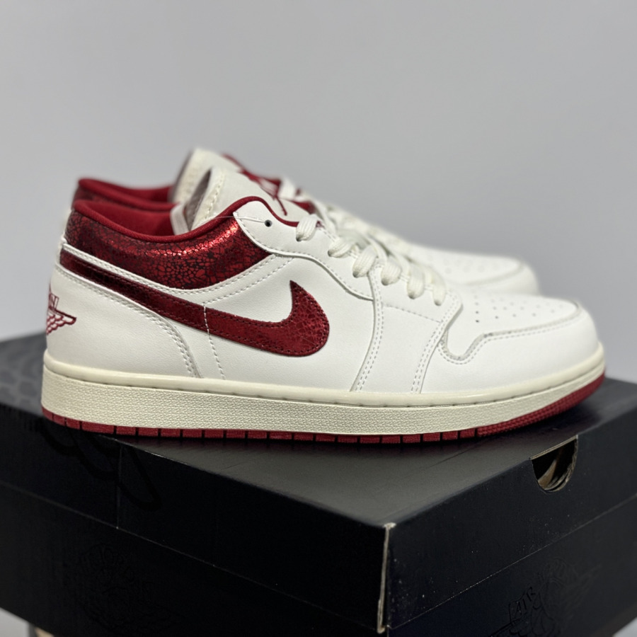 Air Jordan 1 Low 'Ruby' - SneakerCool.com