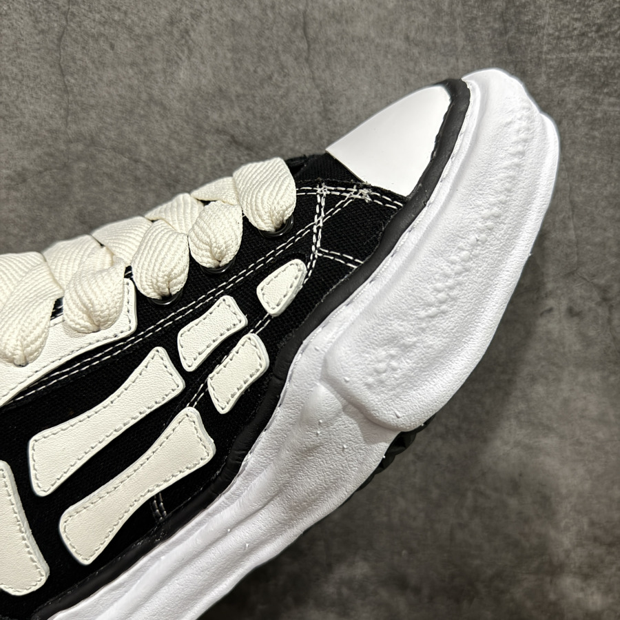 Maison MIHARA YASUHIRO x AMIRI MMY Bones 'Black' - SneakerCool.com