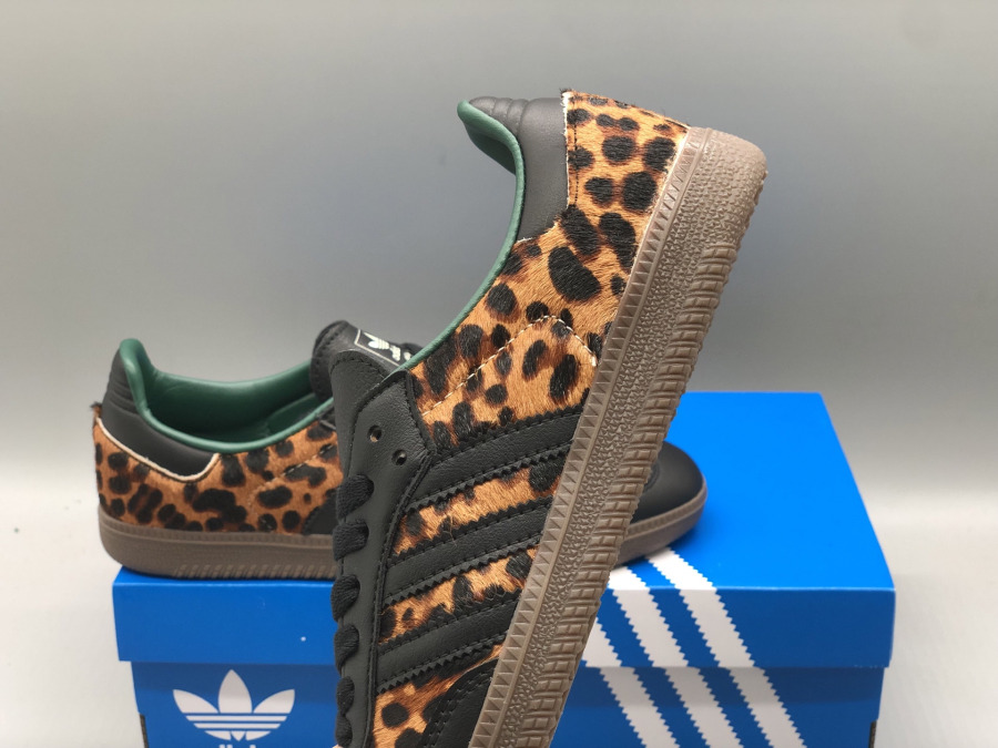 Adidas Samba OG 'Cheetah Pack - Collegiate Green' - SneakerCool.com