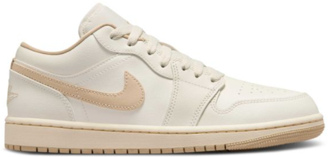 Air Jordan 1 Low 'Sail Rattan' - SneakerCool.com