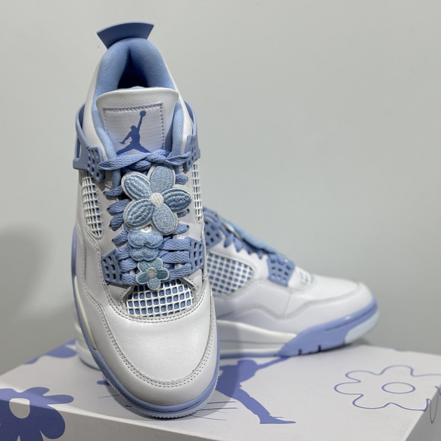 Air Jordan 4 Retro 'Forget Me Not' - SneakerCool.com
