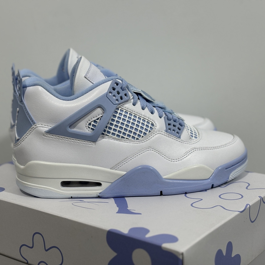 Air Jordan 4 Retro 'Forget Me Not' - SneakerCool.com