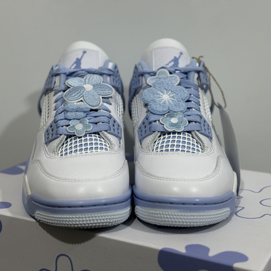 Air Jordan 4 Retro 'Forget Me Not' - SneakerCool.com