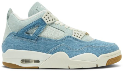 Air Jordan 4 Retro TEX 'Worn Blue Denim' - SneakerCool.com