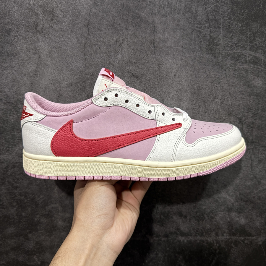Travis Scott x Air Jordan 1 Low OG 'Tropical Pink' - SneakerCool.com